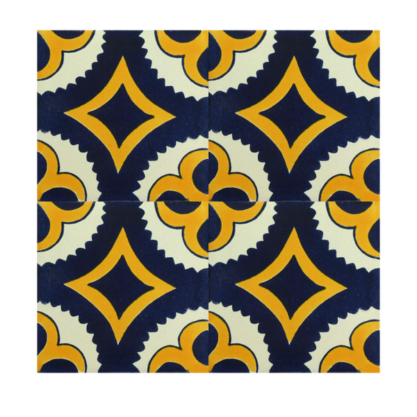 Traditional Mexican Tile - Puebla II – Mexican Tile Designs