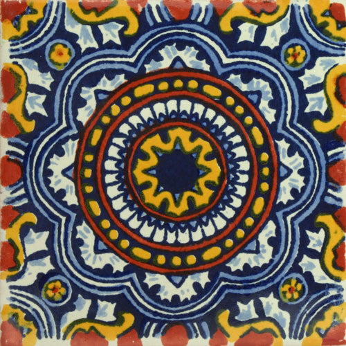 Traditional Mexican Tile - Rosario I – Mexican Tile Designs