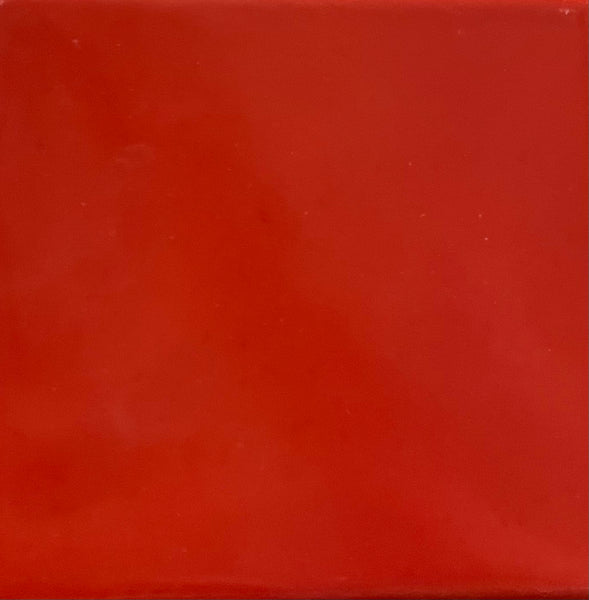 Prima Mexican Tile - Rojo Cardinal – Mexican Tile Designs