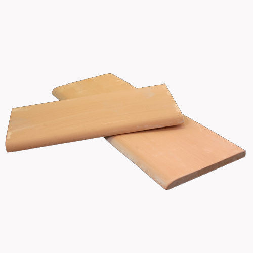 Surface Bullnose Baseboard Trim, Tierra Art Hand Crafted High Fired Te ...