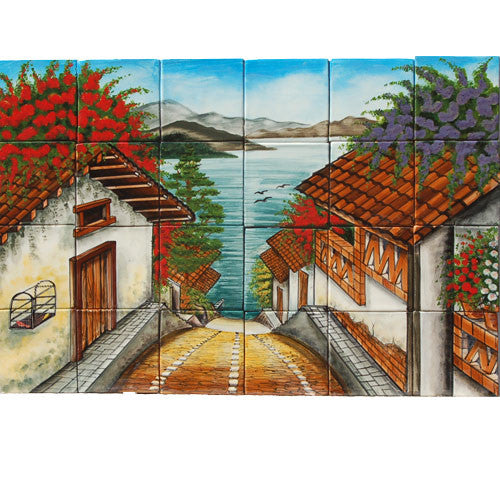 Mexican Style Mural - Michoacan – Mexican Tile Designs