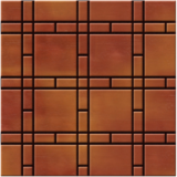 California 8" Pattern Floor Tile: Presealed – Mexican Tile Designs