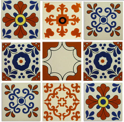 Traditional Mexican Tile Patterns