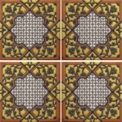 Prima Mexican Tile - Mora Azul – Mexican Tile Designs