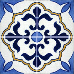 Especial Decorative Tile - Encanto Azul – Mexican Tile Designs